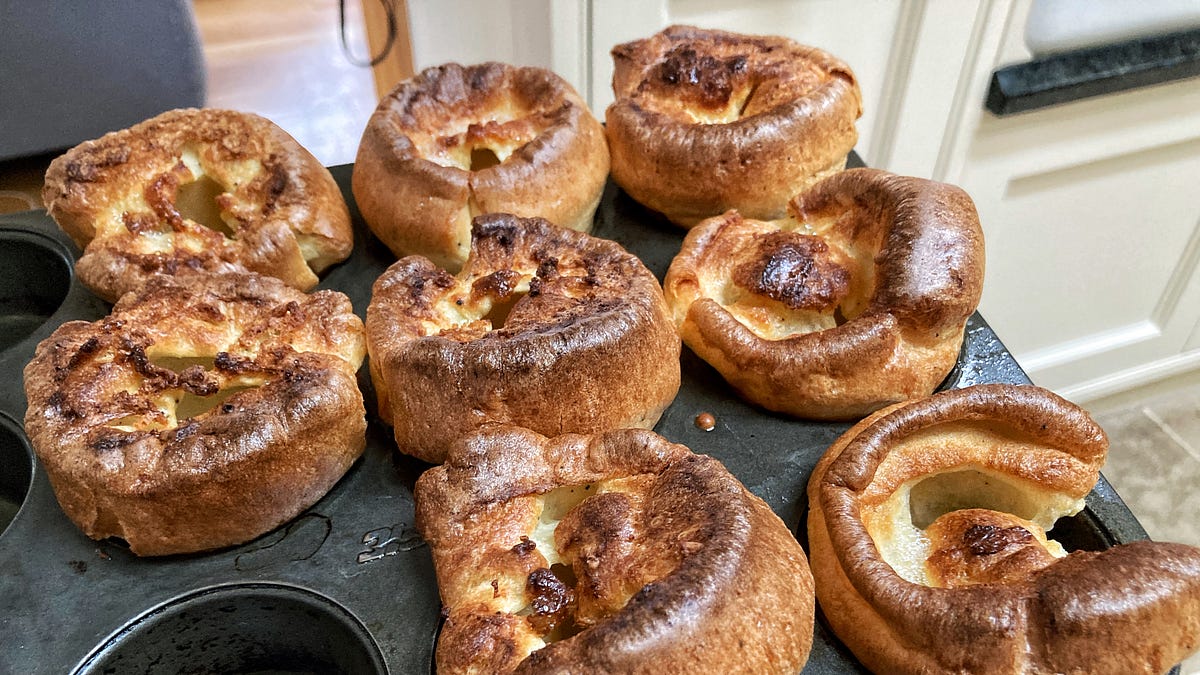 half batch yorkshire pudding