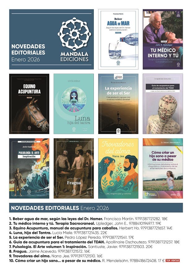 Boletín Holístico nº 4 - CATÁLOGO MANDALA 2026