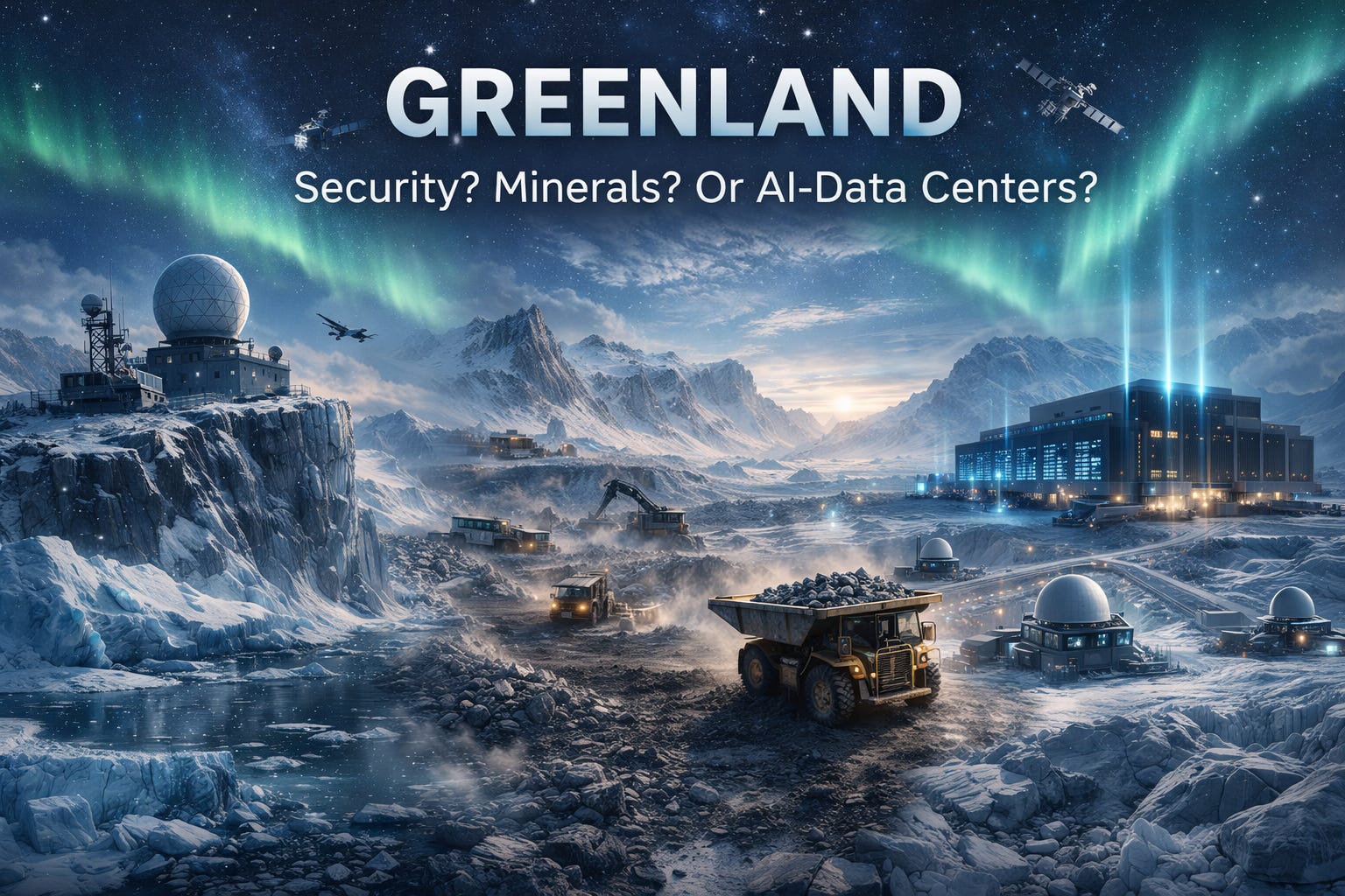 Greenland | Security? Minerals? Or AI-Data Centers?