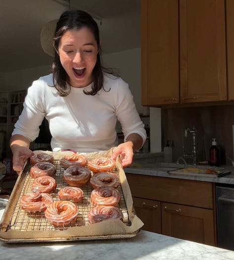 Cardamom-Glazed Crullers - by Maddy - Forklore