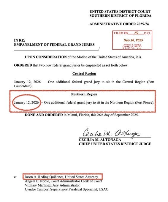 Grand Jury Ordered Empaneled in Fort Pierce, Florida – Crossfire ...