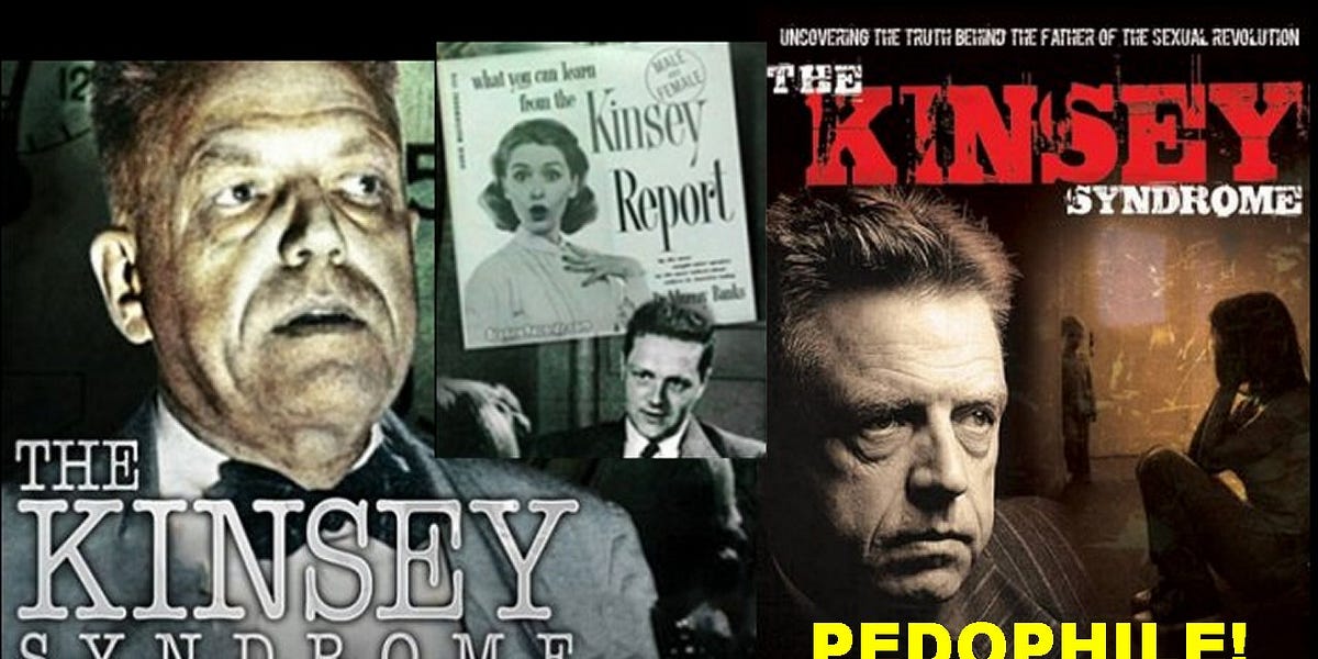 The Satanic LGBTQIA+ Pedophile Child Rapist Alfred Kinsey Syndrome ...