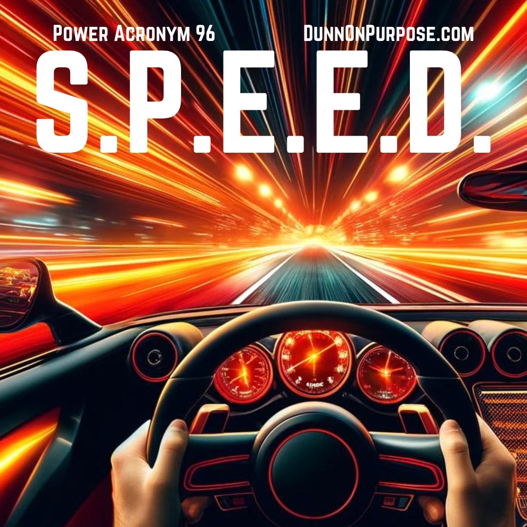 Power Acronym 96: S.P.E.E.D. - Power Acronym
