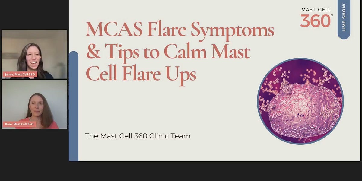 MCAS Flare Symptoms & Tips to Calm Mast Cell Flare-Ups