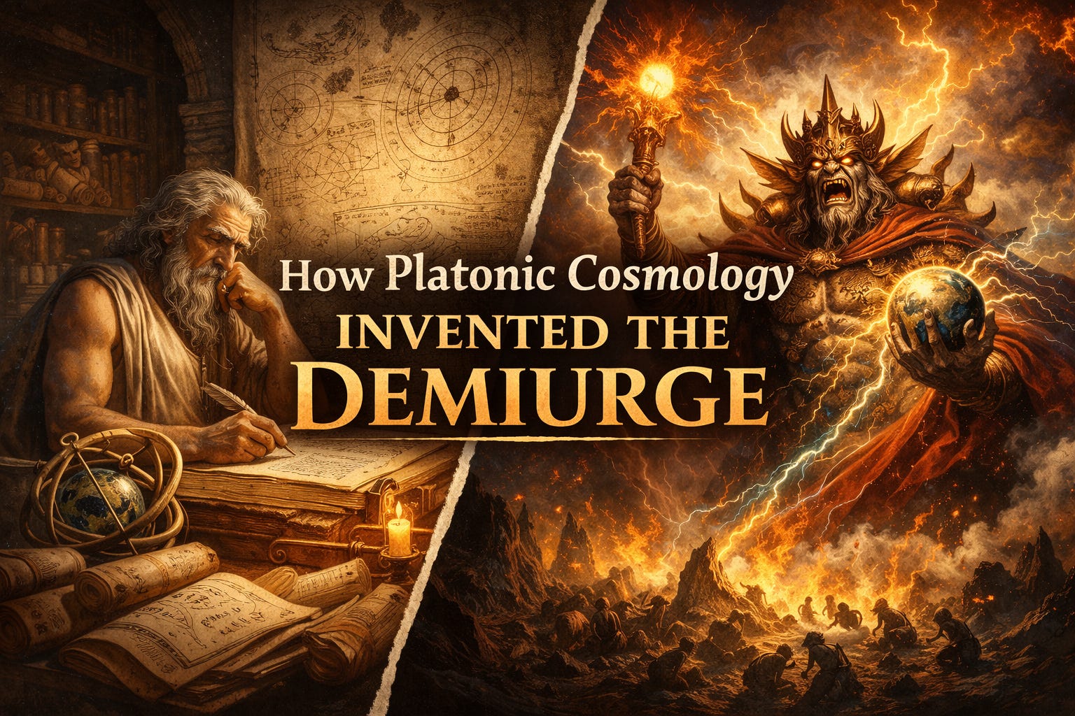 How Platonic Cosmology Invented the Demiurge