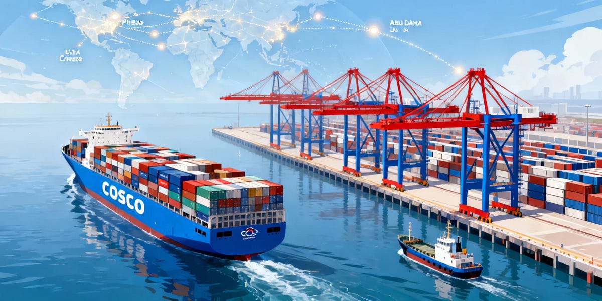 COSCO - transformation from state enterprise to shipping superpower