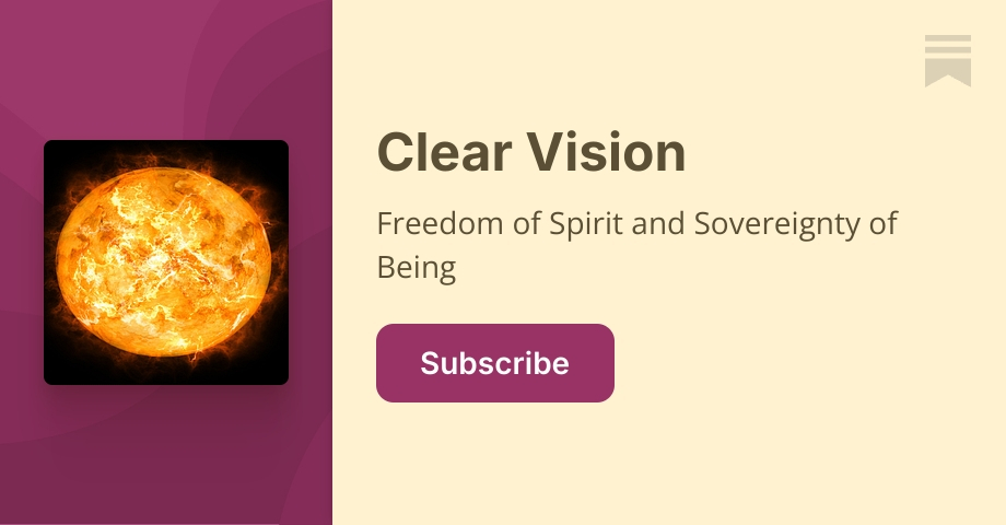 Clear Vision | Robert | Substack