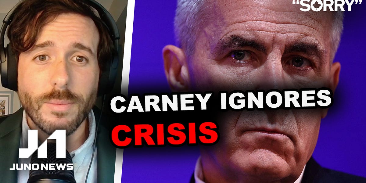 WATCH: Carney tours abroad as crises at home grow