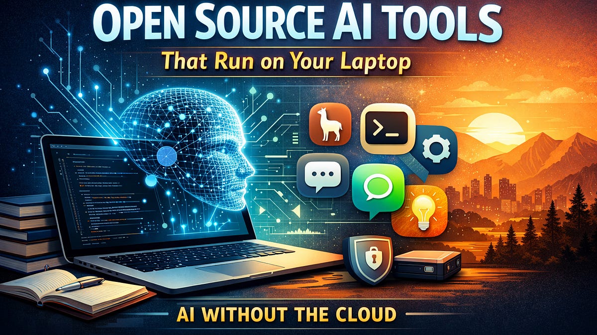 A Beginner’s Guide to Open Source AI Tools That Run on Your Laptop