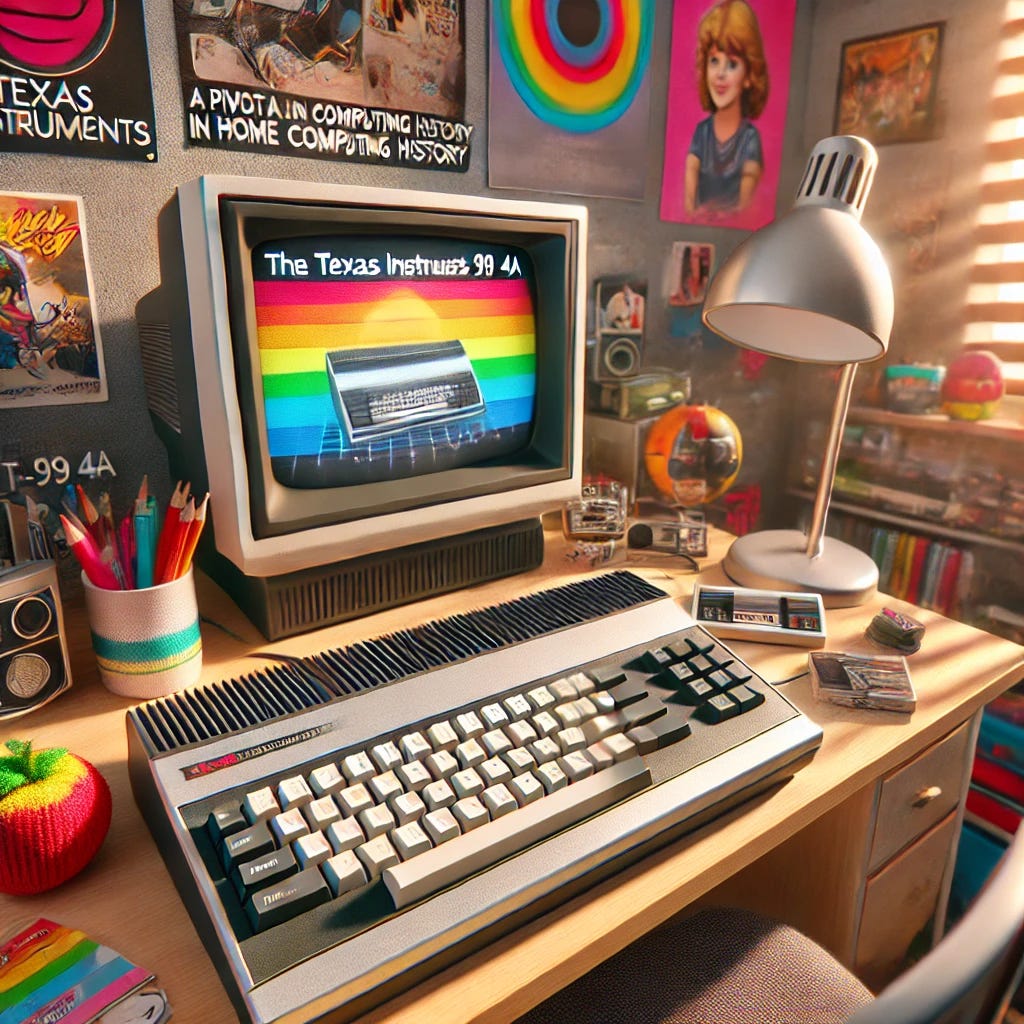 The First 16-Bit Home Computer: Texas Instruments TI-99 4A