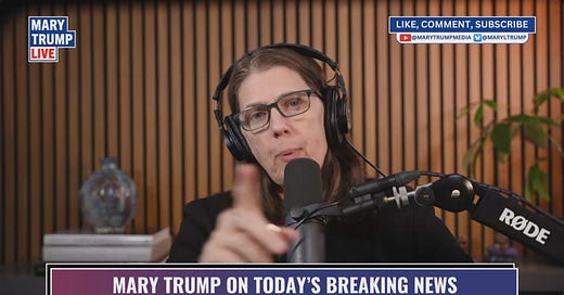 Today's Top News with Mary Trump - by Mary L Trump