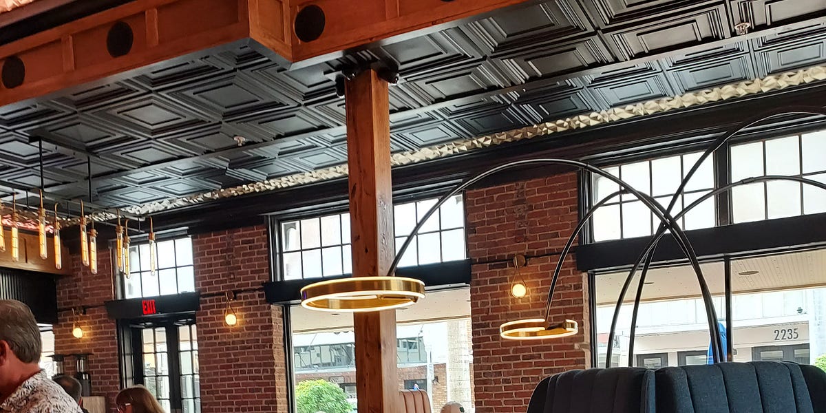 Boomer Ruminations - Sip and Sizzle Restaurant Review