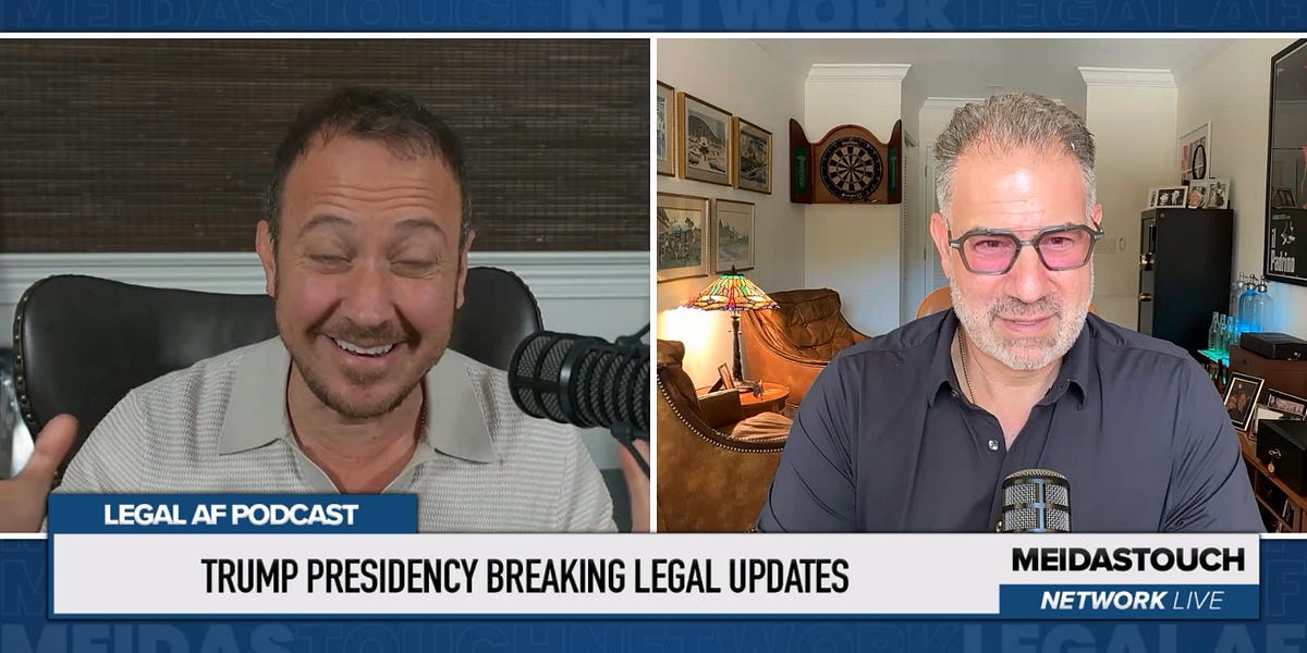Legal AF Podcast with Michael Popok and Ben Meiselas 11/1/2025 (No-Ads)