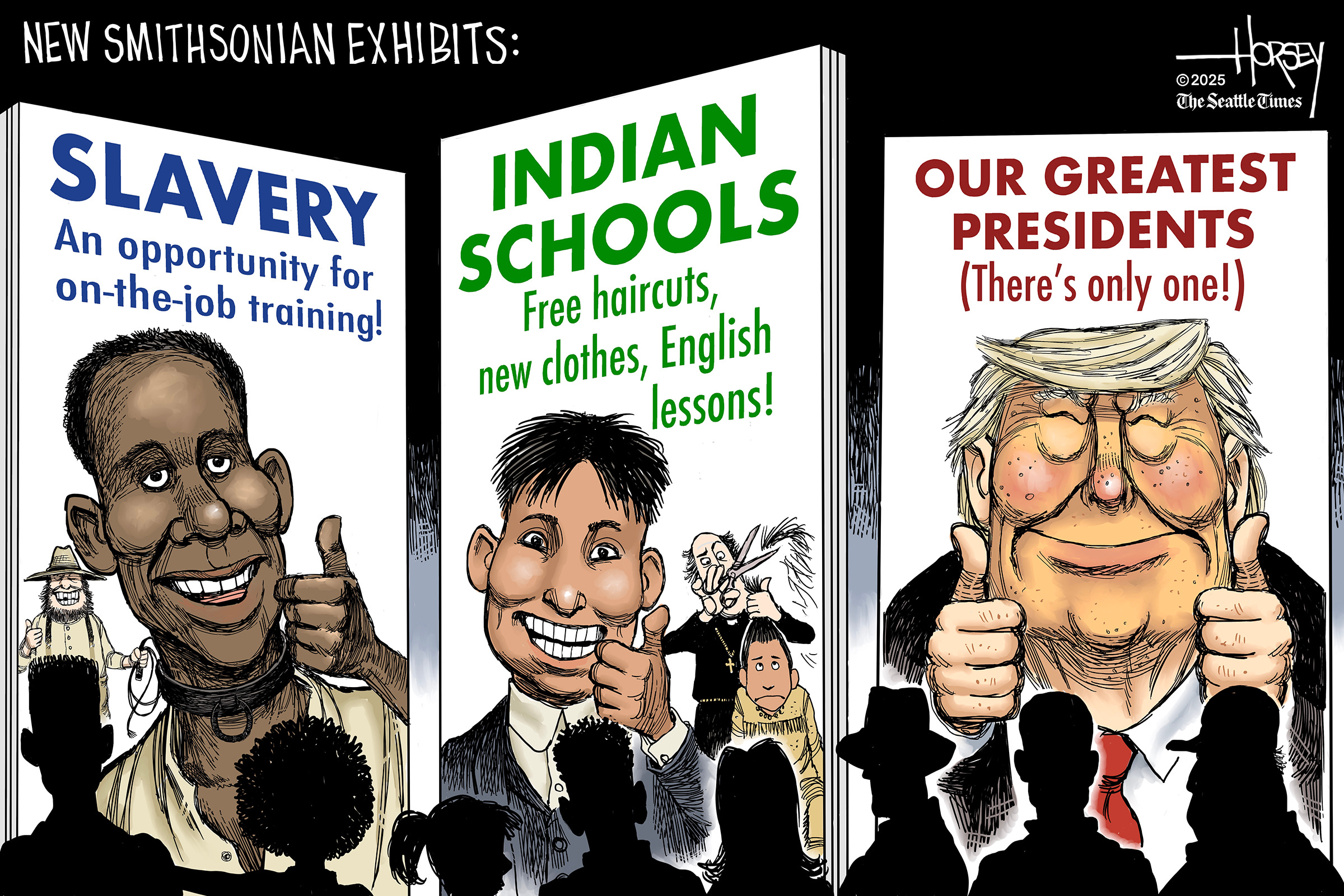 Ten top Trump cartoons from 2025 - David Horsey's Substack