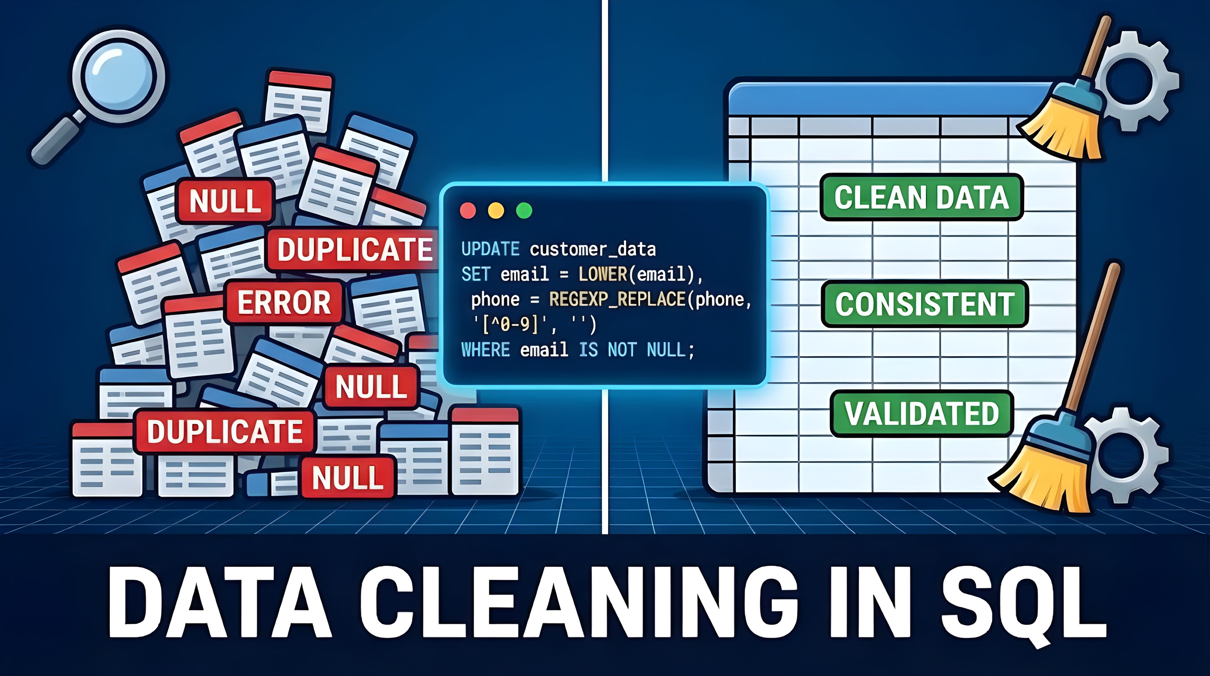 Your Data Is a Disaster. Here Are the SQL Tricks to Fix It in Minutes