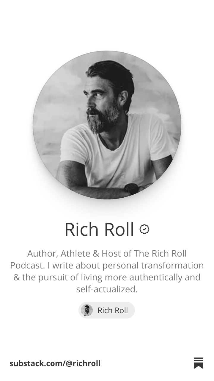 Rich Roll | Substack