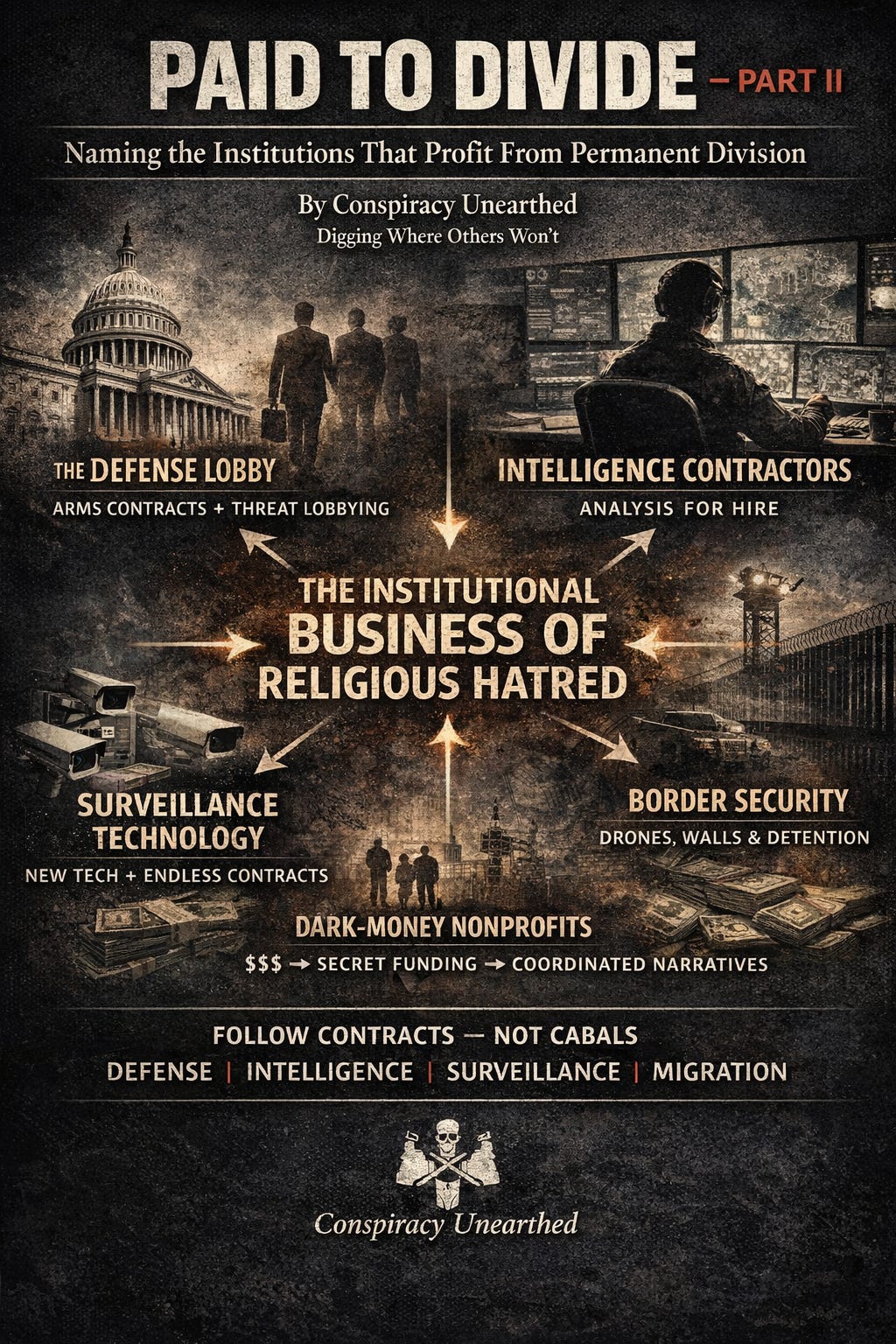 PAID TO DIVIDE — PART II - Conspiracy Unearthed