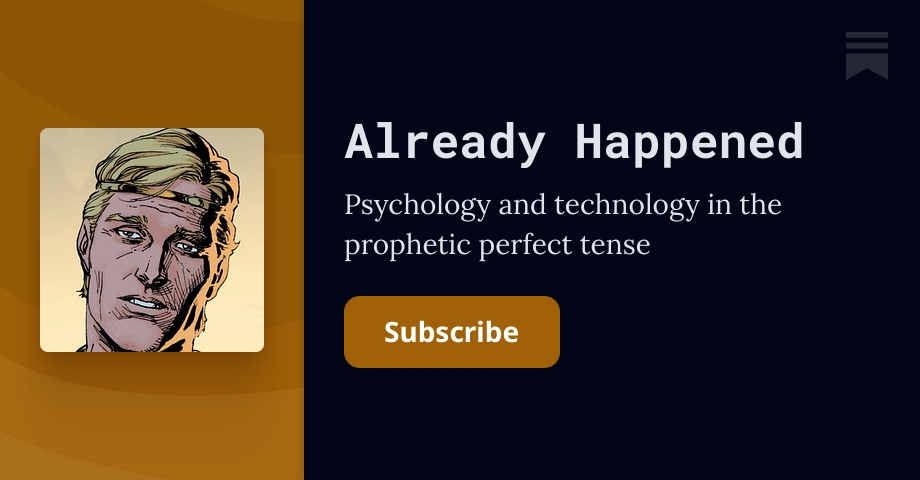 Already Happened | Stefan Kelly | Substack