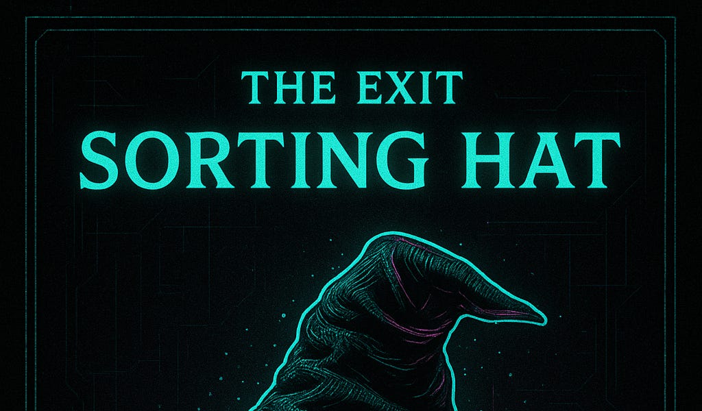 Comments - **THE EXIT SORTING HAT - by Andy Myers
