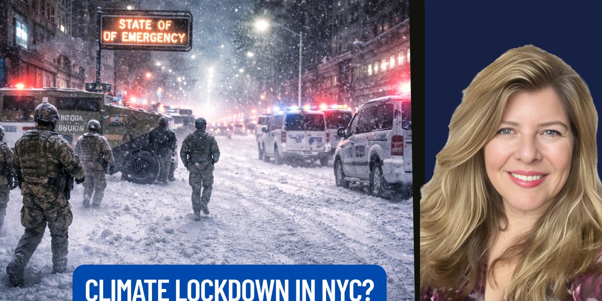 "Climate Lockdown in NYC?" - Outspoken with Dr Naomi Wolf