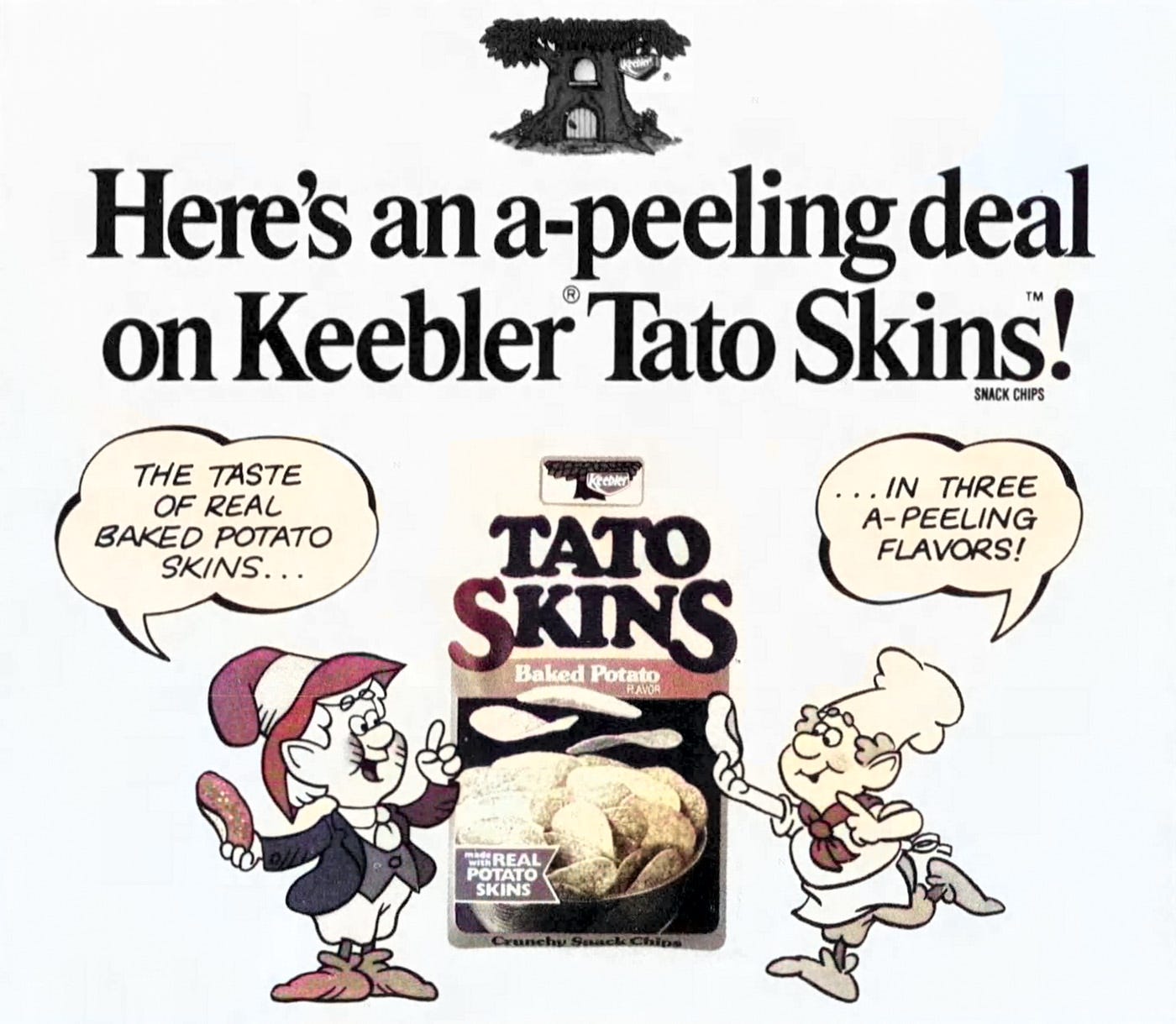 Keebler Tato Skins - The Retroist