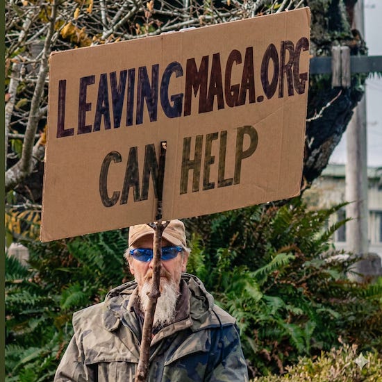 Leaving MAGA on national TV again!