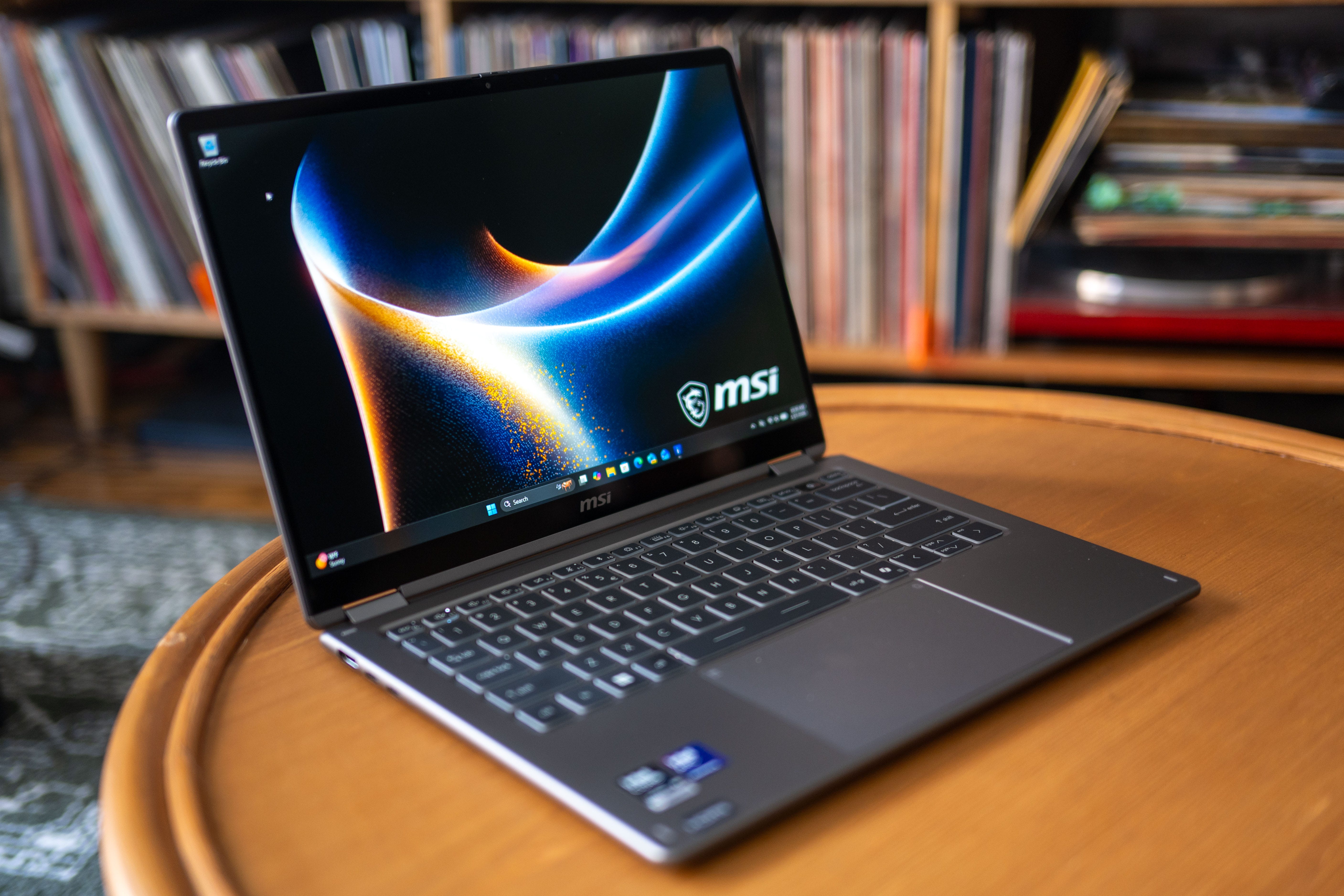 MSI Prestige 14 AI+ Flip review: a flippable work laptop that can also game
