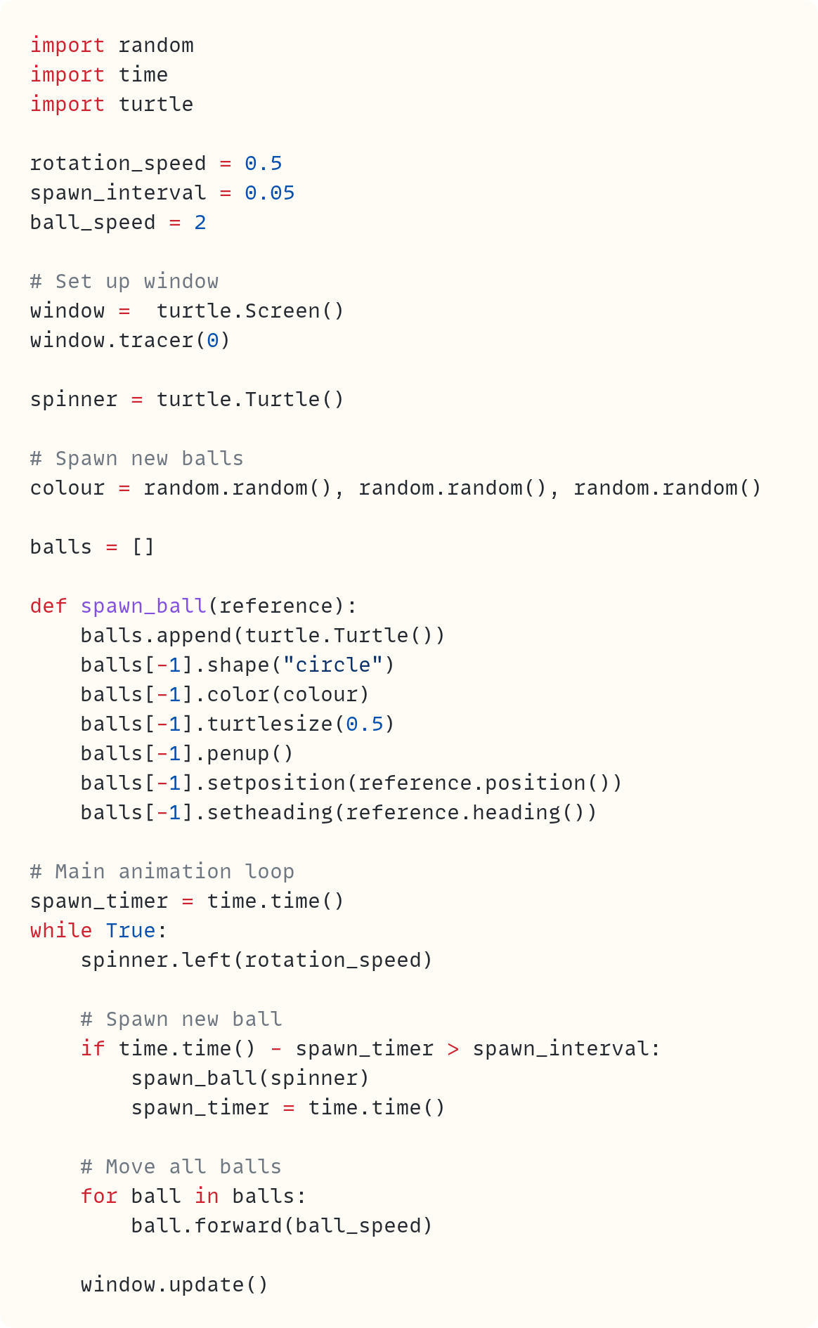 Zen and The Art of Python `turtle` Animations • A Step-by-Step Guide