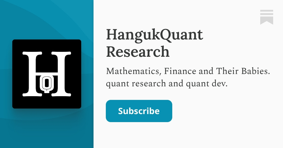 HangukQuant Research | Substack