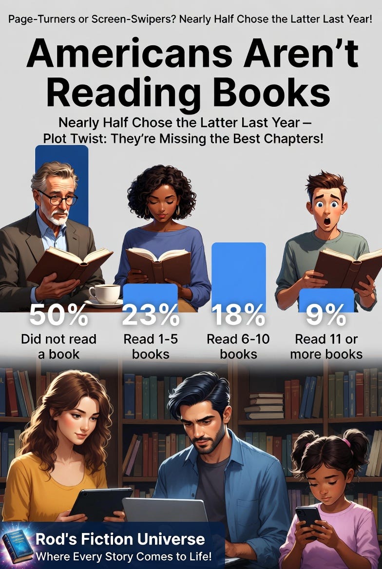 The Alarming Truth About Americans' Reading Habits