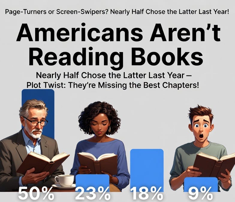 The Alarming Truth About Americans' Reading Habits