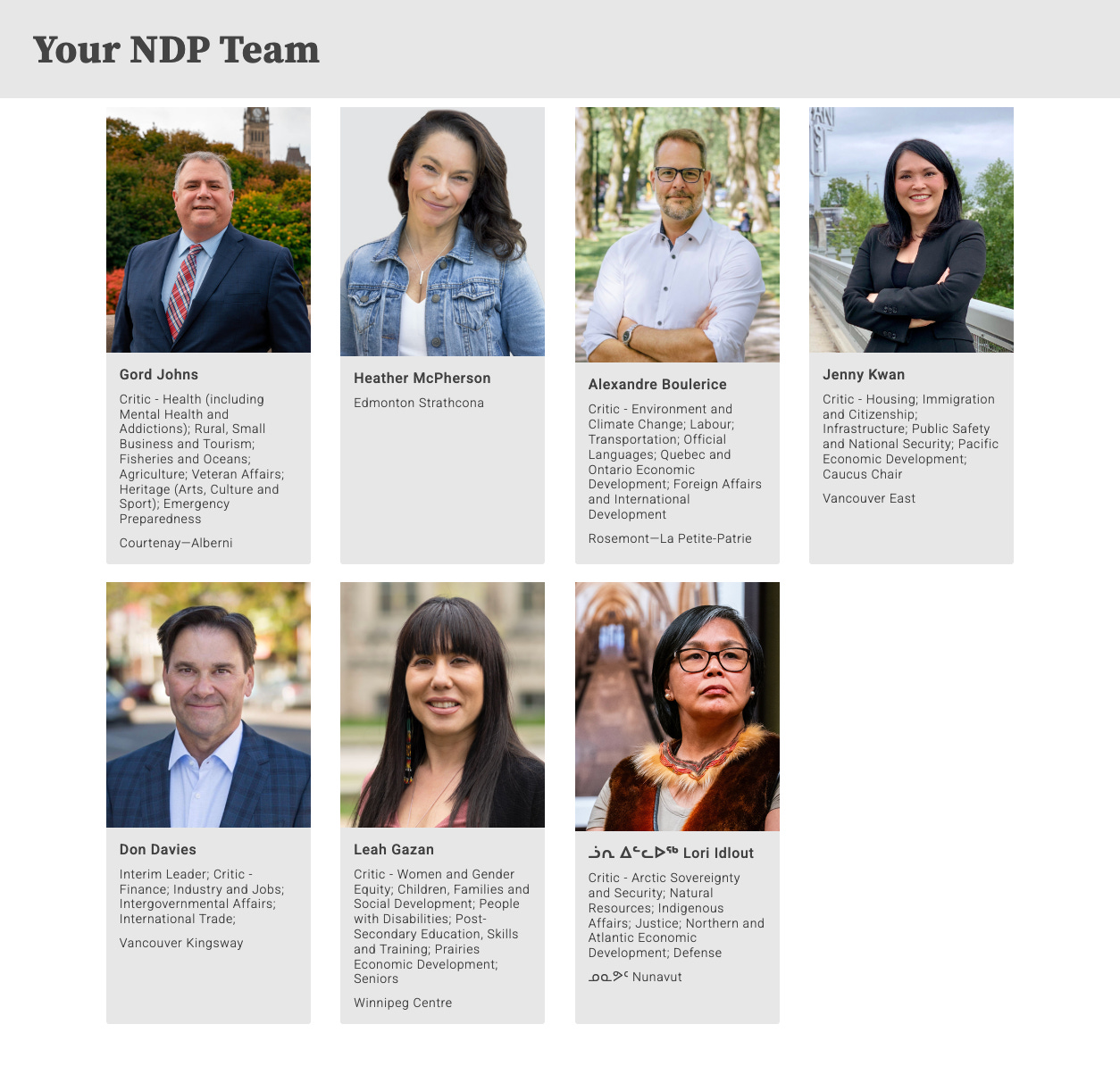 The New NDP - Party of Five? Party of Four? Party of Two?