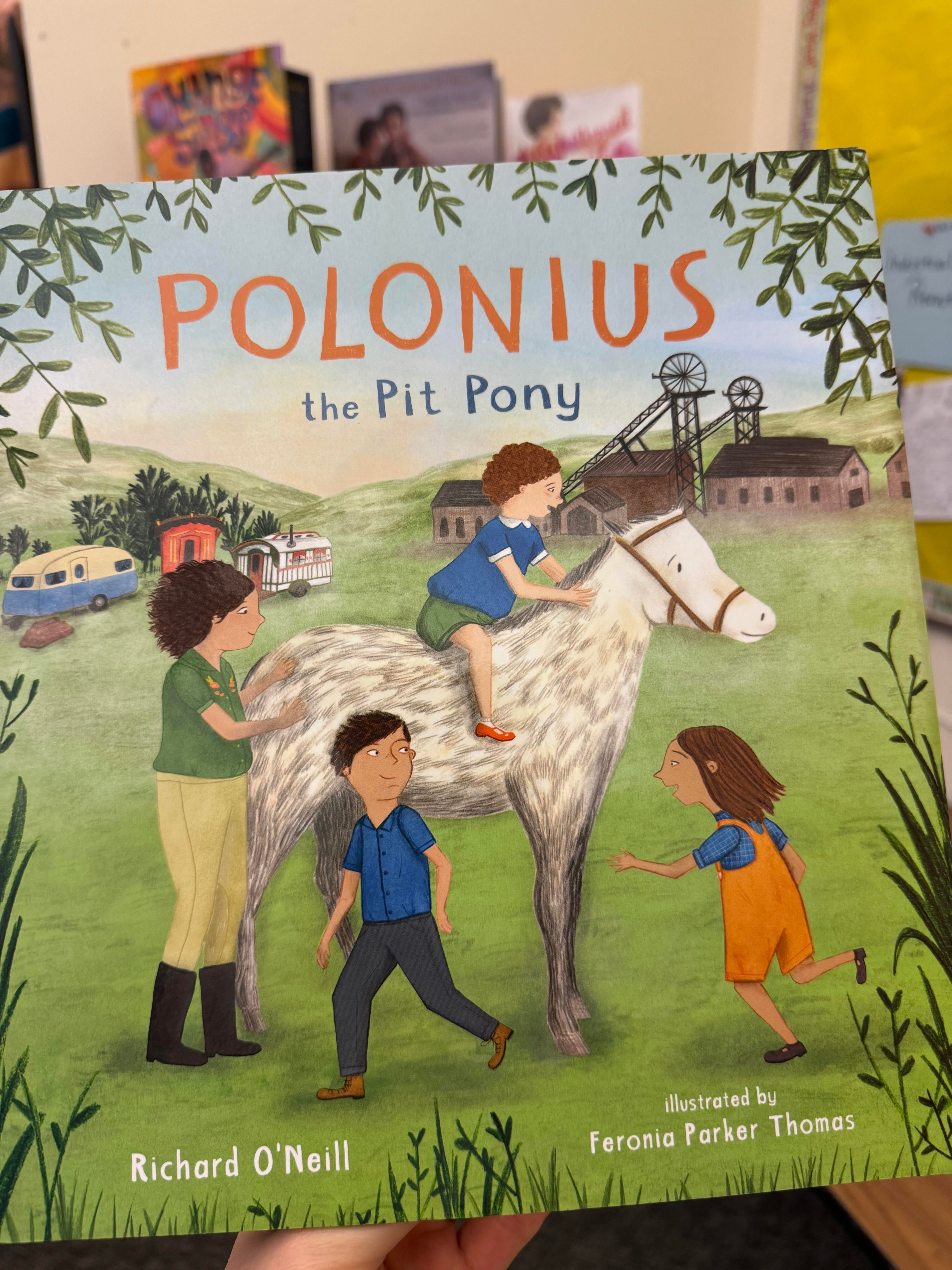 Big Brutus and Polonius the Pit Pony - by Jenna Vandenberg