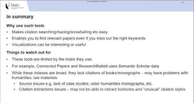 All about citation chasing and tools that does citation chasing like ...