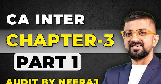 Audit By Neeraj | Audit For CA Students | Substack