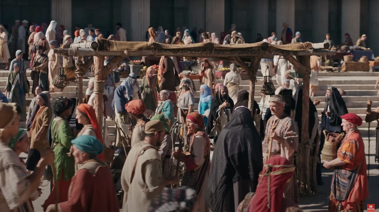 The Chosen: Temple Market Mayhem - Daniel’s Blog