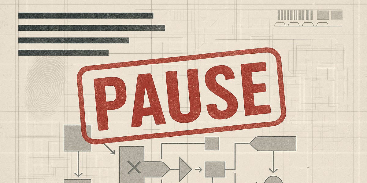 "The Pause Act - A Freeze-and-Redesign Blueprint for Power, Control ...