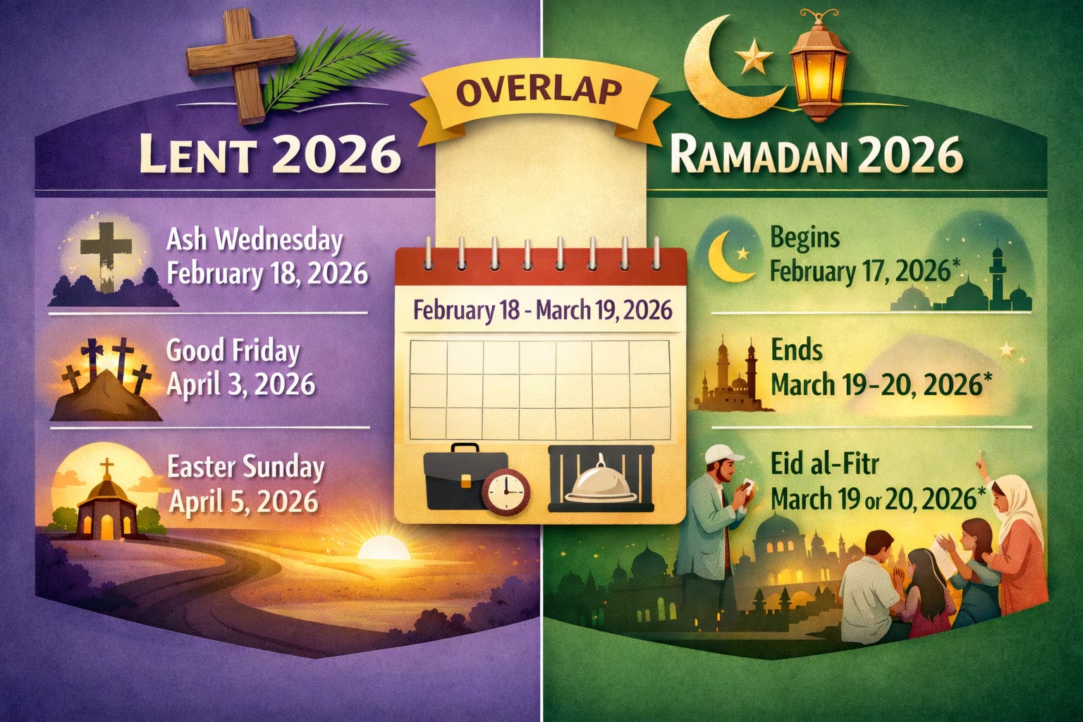 When Christian and Muslim Fasting Seasons Meet: A Shared Call to ...