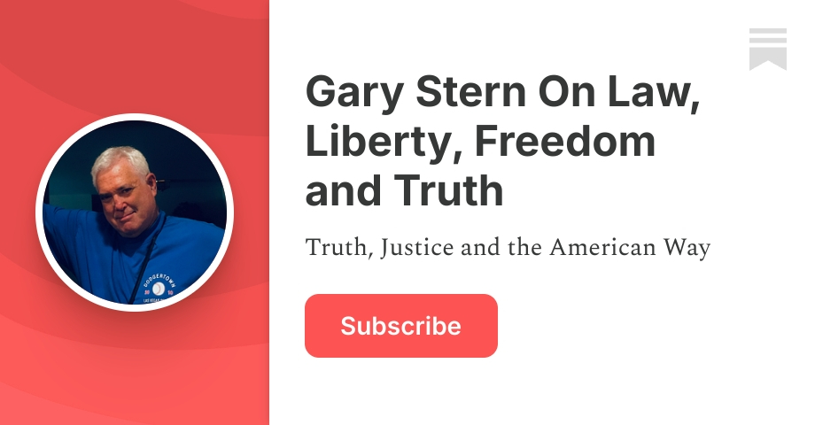 THE 2025 DECLARATION OF INDEPENDENCE - by Gary N. Stern