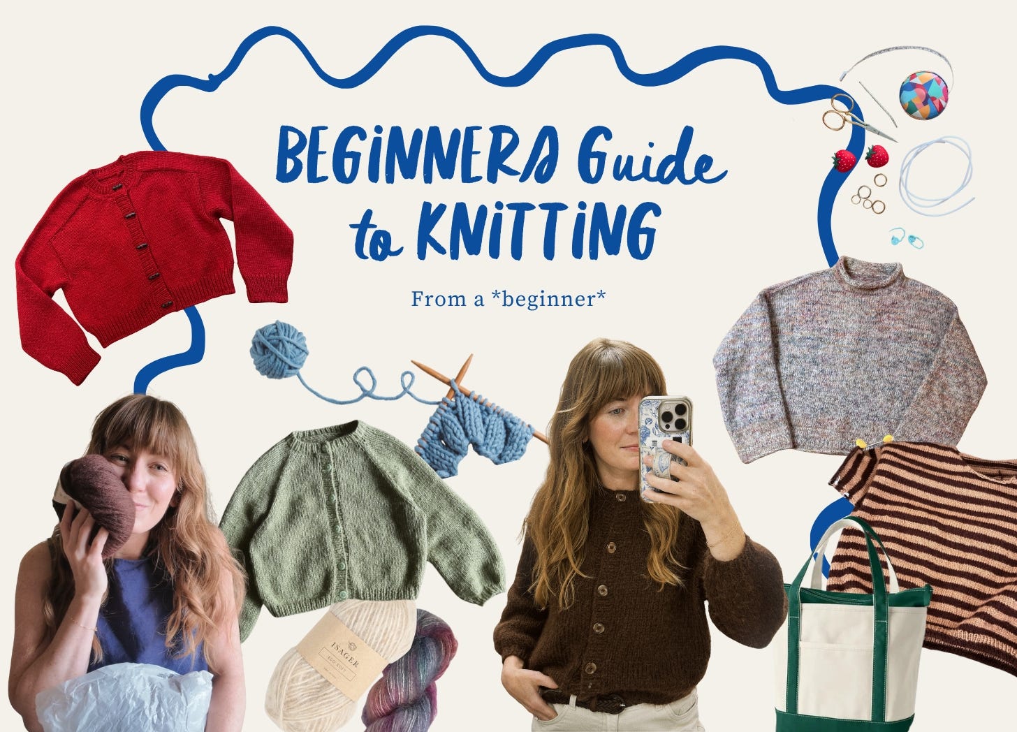 Beginner's Guide to Learning to Knit (from a beginner)