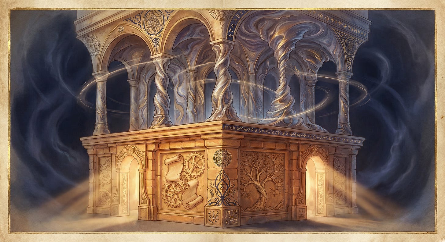 The Two Loops: How Self-Evolving Memory Changes the Story We Tell About AI