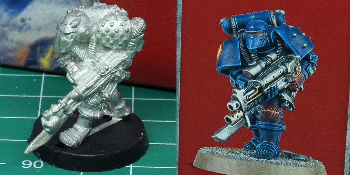 The Pre-40K Citadel Space Marines - by tomasrawlings