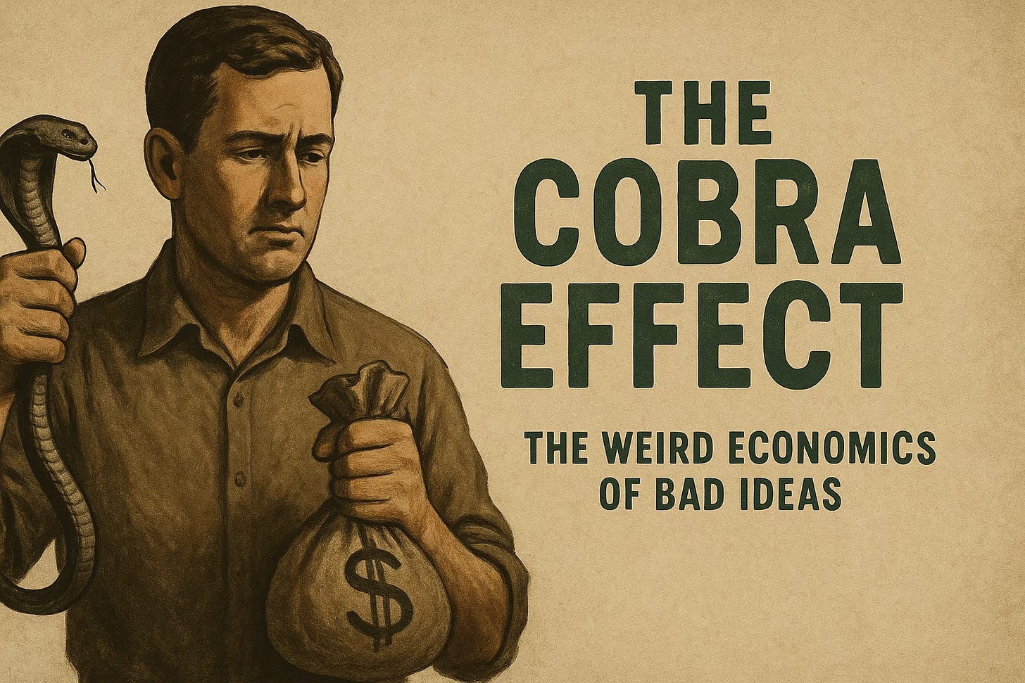 The Cobra Effect: The Weird Economics Of Bad Ideas