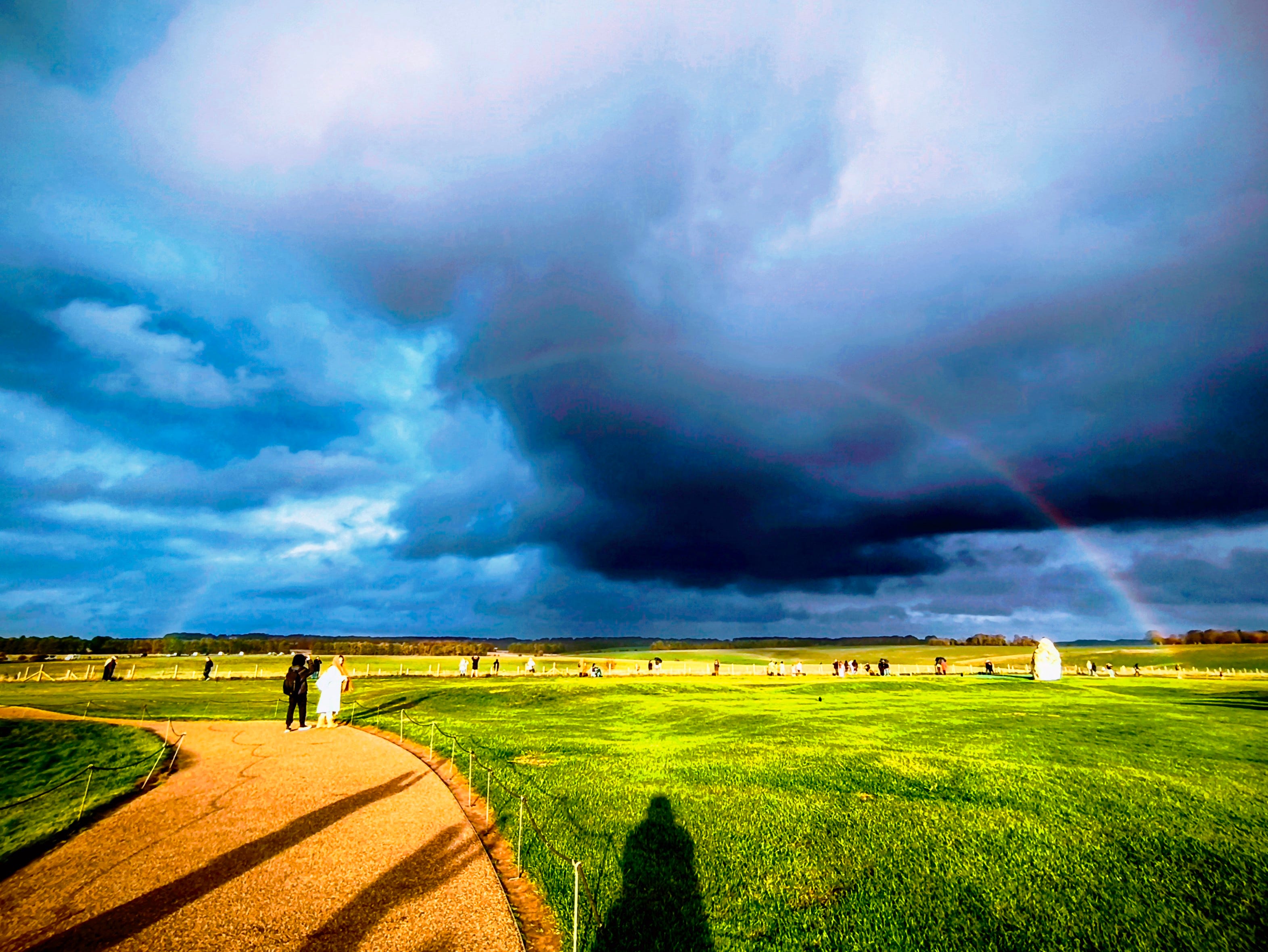 A rainbow bridge and the heart-call of Stonehenge
