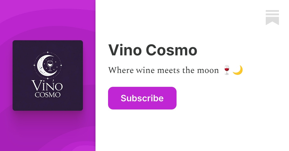 Vino Cosmo | Melissa Rosa | Substack
