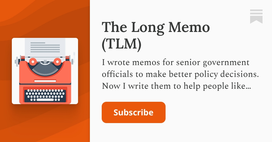 The Long Memo (TLM) | William A. Finnegan | Substack