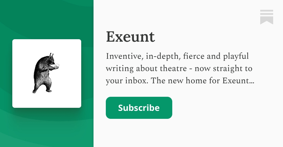 Exeunt | Substack