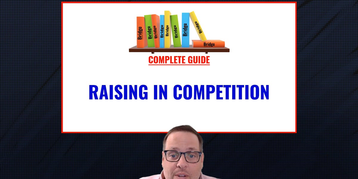 COMPLETE GUIDE: RAISING IN COMPETITION - by Rob Barrington