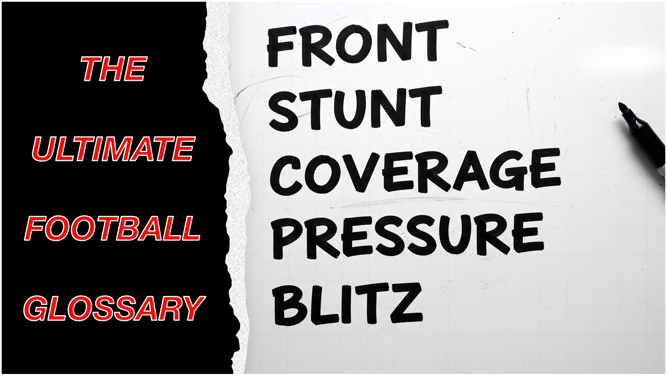 Comprehensive Defensive Football Glossary