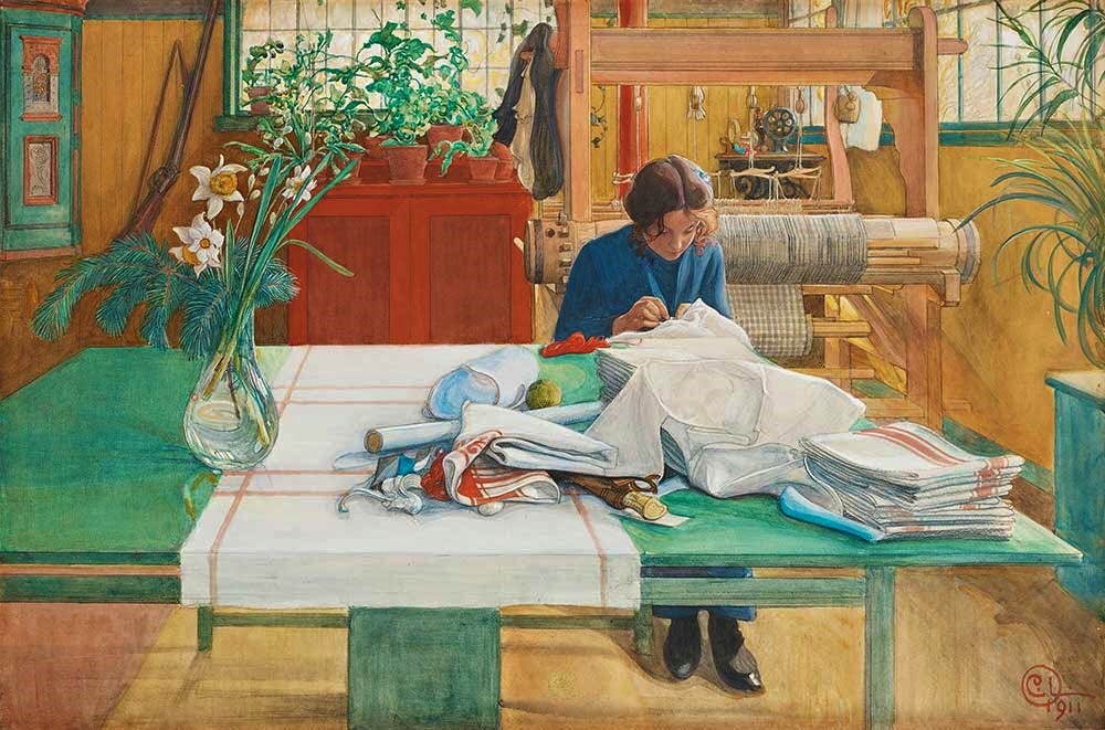 A busy, restful home - by Leila Marie Lawler